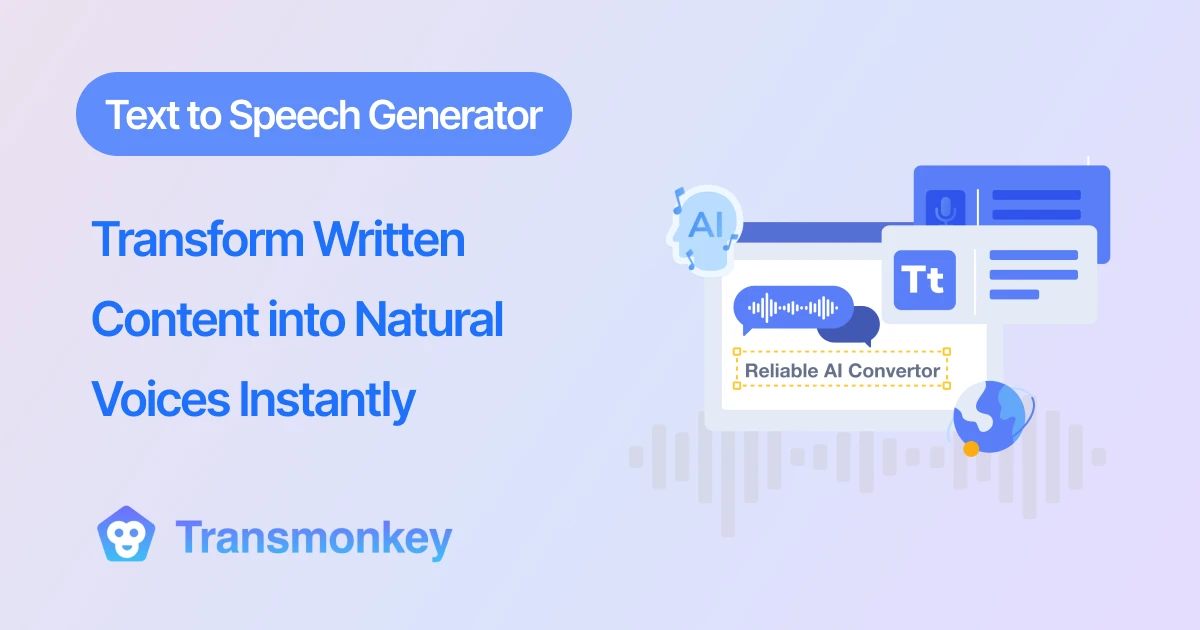 Online Text to Speech with AI | Transmonkey